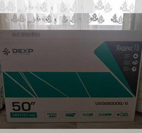 Телевизор dexp 50