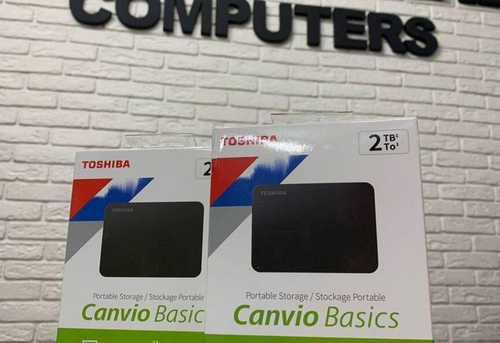Внешний жесткий диск Toshiba Canvio Basics 2тб
