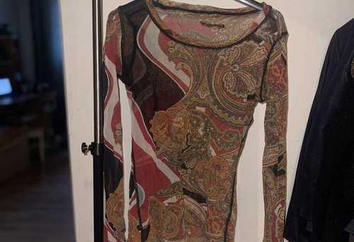 Кофта блузка женская полупрозрачная