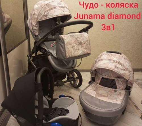 Коляска Junama diamond 3 в 1