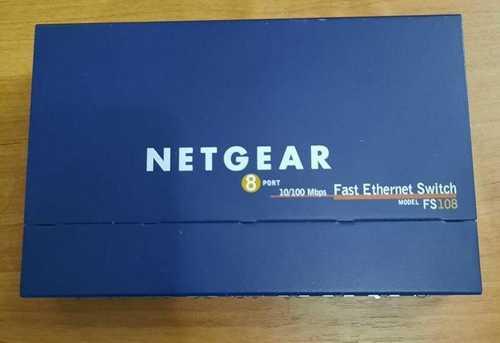 Коммутатор Netgear FS108