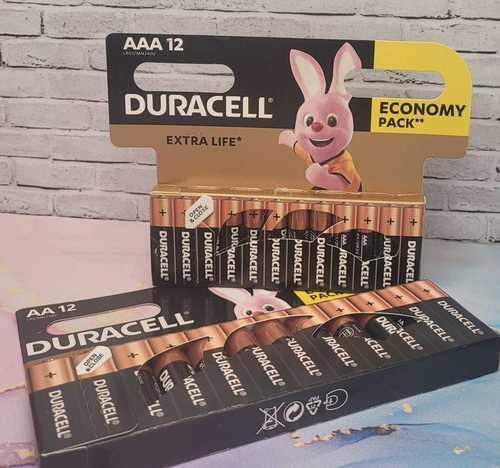 Батарейки Duracell aaa