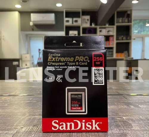 SanDisk 256GB CFexpress Extreme PRO 1700R/1200W