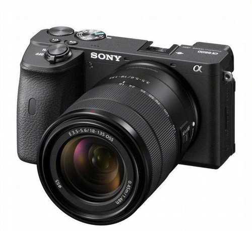 Цифровая фотокамера Sony Alpha A6600 Kit 18-135 чё