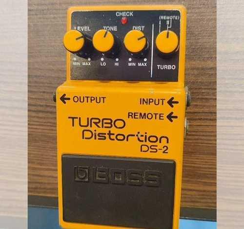 Гитарная педаль Boss DS-2 Turbo Distortion