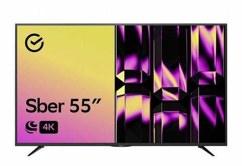 Телевизор Sber SDX-55U4127, 55", UHD 4K RAM 1,5GB
