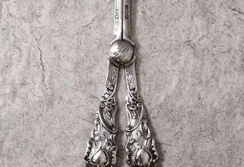 Винтажные серебряные ножницы, Англия