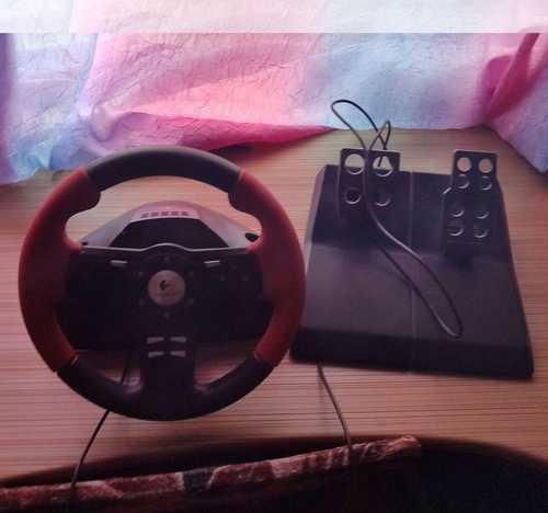 Руль logitech