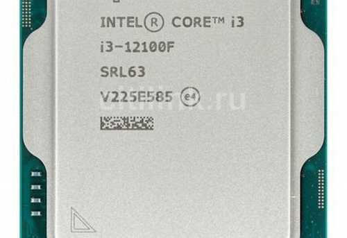 Процессор intel core i3 12100f oem на гарантии