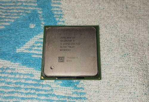 Процессор Intel Celeron 2.66ghz /256/533