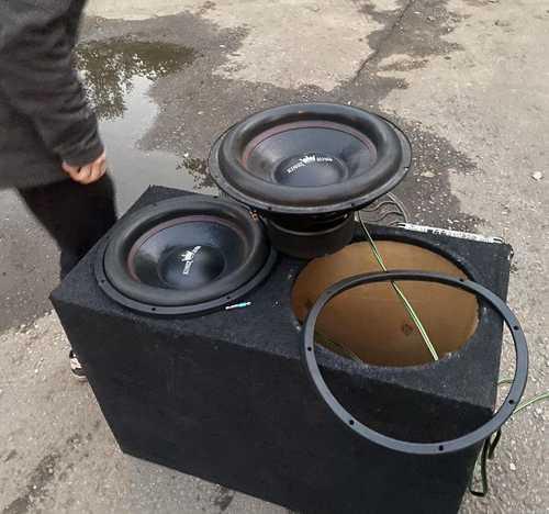 Сабвуфер 2 15 и усилитель