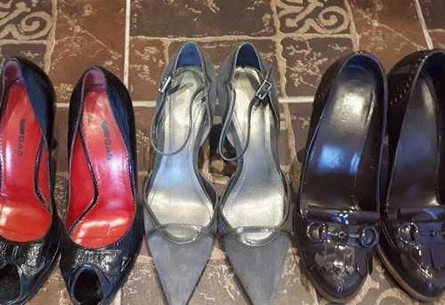 Туфли женские Gucci 3500,Ann Taylor 37,5р Gas 37р