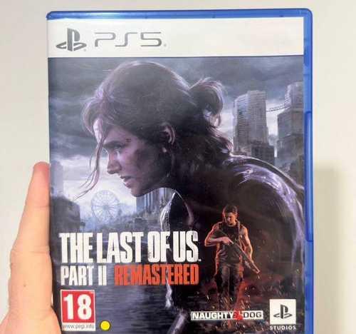 The last of us part 2 ps5 диск