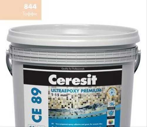 Эпоксидная затирка Ceresit се89 Toffi 844 (2,5кг)