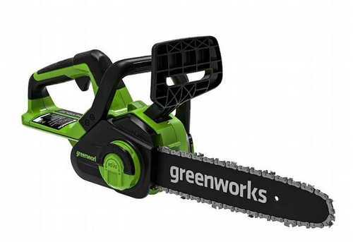 Greenworks G24CS25 аккумуляторная цепная пила