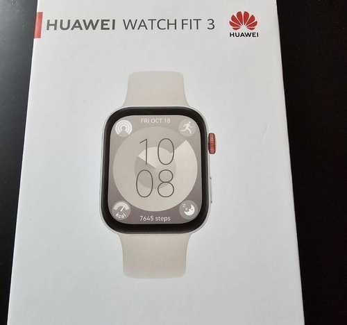 Смарт часы huawei watch fit3