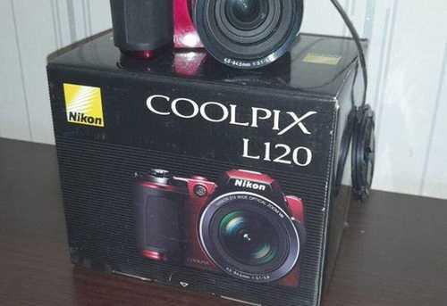 Фотоаппарат coolpix l120