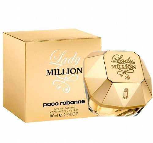 Paco Rabanne lady million (L) edP 80 ml