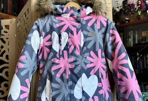 Куртка для девочки 140 fun time деми зима