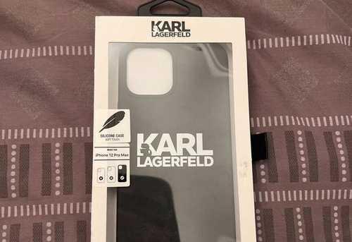 Чехол на iPhone 12 pro max Karl Lagerfeld