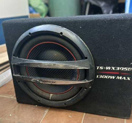 Сабвуфер в идеале pioneer ts wx3058