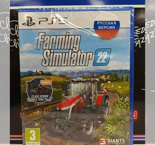 Farming Simulator 22 PS5, русские субтитры