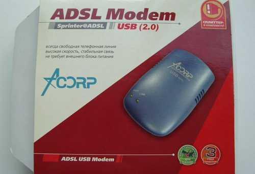 Модем adsl Acorp sprinter