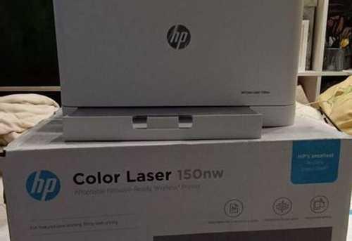 HP Принтер лазерный Color Laser 150nw + Wi-Fi