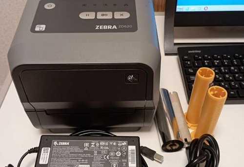 Принтер этикеток Zebra ZD620 USB,Eth,BT 300dpi