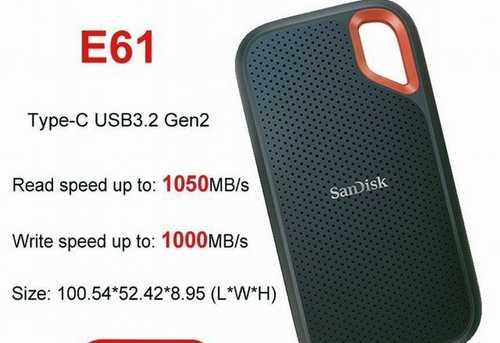 Внешний ssd SanDisk portable ssd e61