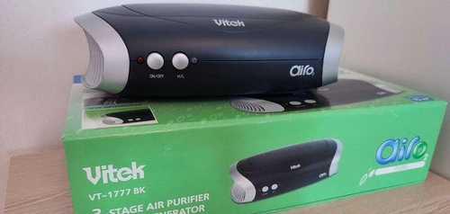 Очиститель воздуха Vitek + комплект новых фильтров