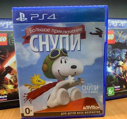 Игра Снупи Большое Приключение PS4