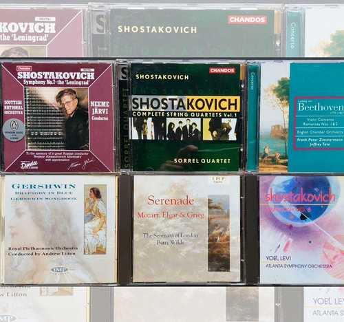 Фирменные CD диски с классикой