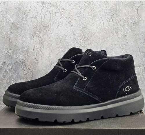 Ботинки мужские ugg chukka Burleigh black