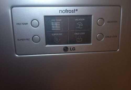 Холодильник lg No frost металлик. Доставка