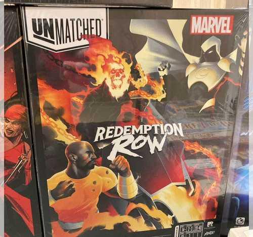 Настольная игра Unmatched Marvel Redemption Row на