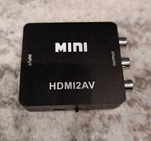 HD видео конвертер hdmi2AV