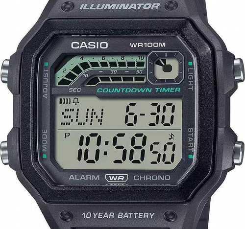 Часы Casio Collection WS-1600H-8A