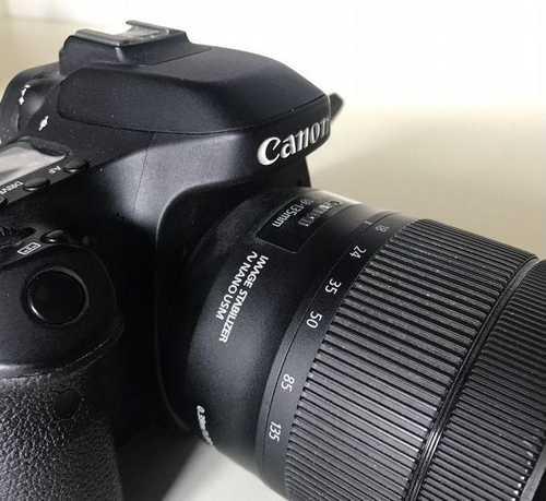 Камера Canon 80D + объектив EFS 18-135