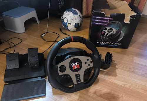 Игровой руль dexp wheelman pro