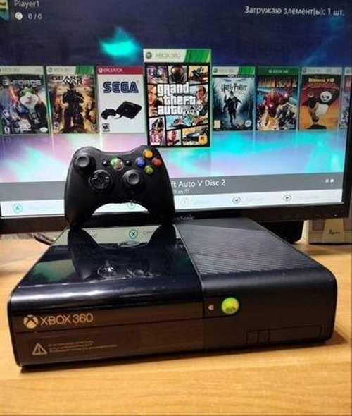 Xbox 360E 500Gb FreeBoot Геймпад 77 Игр