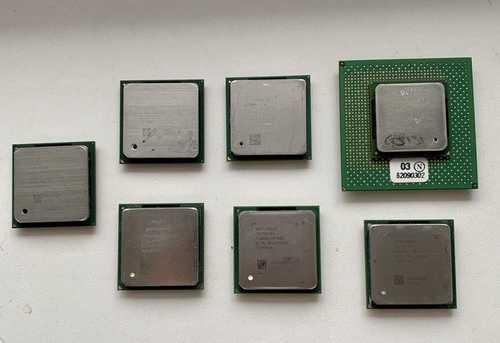 Процессоры intel/amd 10 штук pentium/core2duo