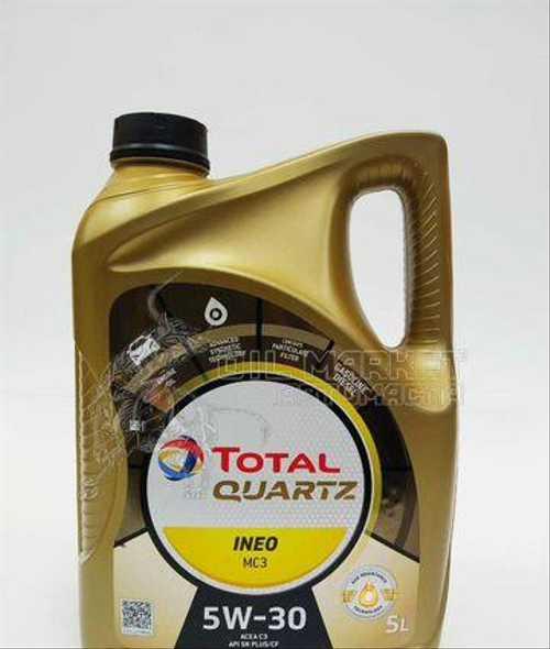 Моторное масло Total Quartz ineo mc3 5w30 5л