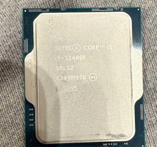 Процессор intel core i5 12400f