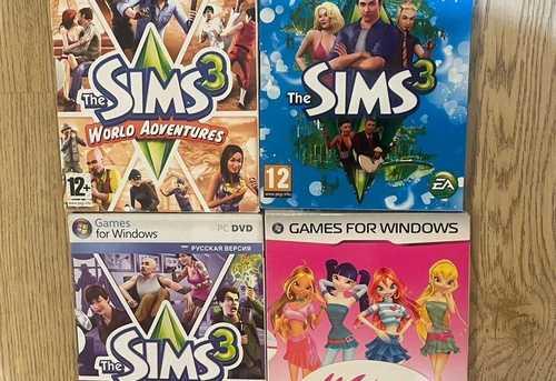 DVD диски Игры sims 3 winx