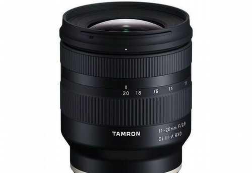 Объектив Tamron 11-20mm f/2.8 Di III-A RXD Sony E