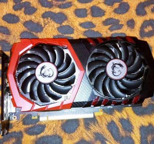 Видеокарта GTX 1050Ti MSI gaming X 4G