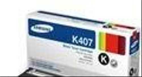Тонер-картридж Samsung CLT-K407S Black черный