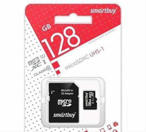 Карта памяти Smart Buy Micro sdhc 128Gb 10 class