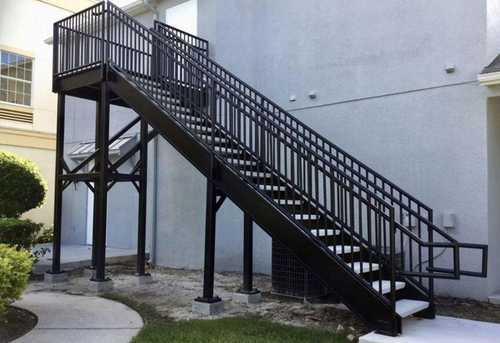 Металлические лестницы под заказ
